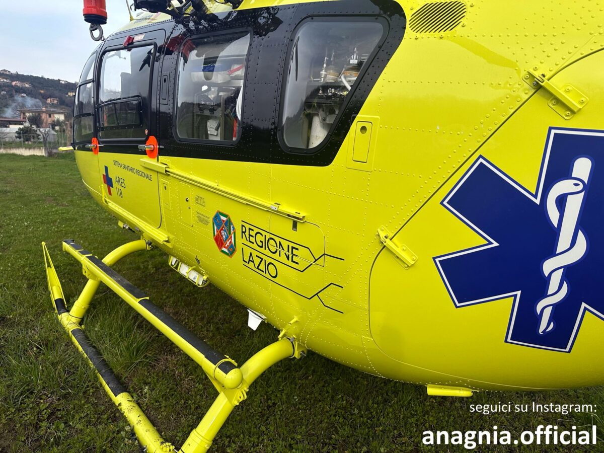Grave sinistro a Ceprano: motociclista elitrasportato al San Camillo ...