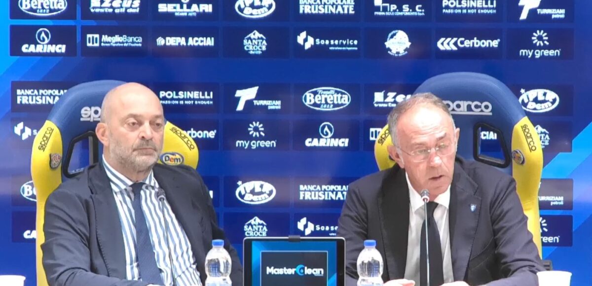 Frosinone Calcio. Presentato il nuovo direttore sportivo Renzo ...